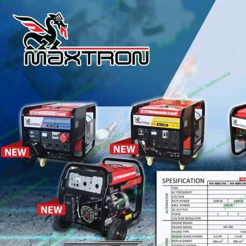 Jual Genset MAXTRON 10 kva 1 phase Gasoline Generator MX10DXE - Jakarta ...