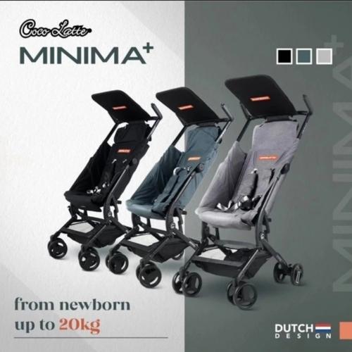 Jual Stroller Cocolatte Minima Emoji - Cabin Size - Minima+ Blue ...