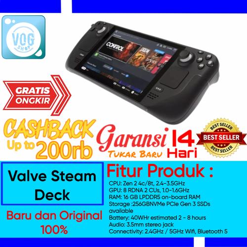 Jual Steam Deck Valve Handheld Gaming Original - 64GB - Jakarta Pusat ...
