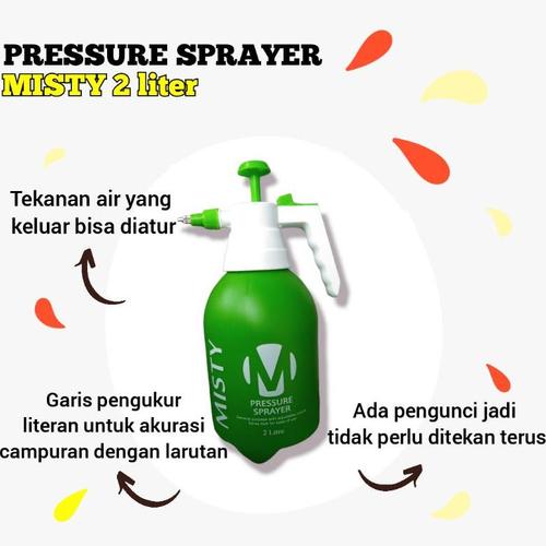 Jual Sprayer Semprot Misty Kapasitas 2 Liter Alat Semprot - 2 Liter ...