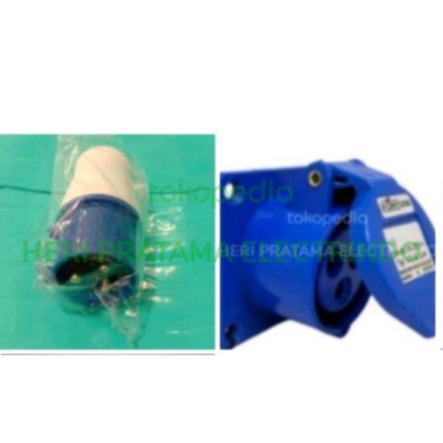 Jual PANEL MOUNTING STEKER COLOKAN STOP KONTAK GENSET 32 AMPERE 3 KAKI ...