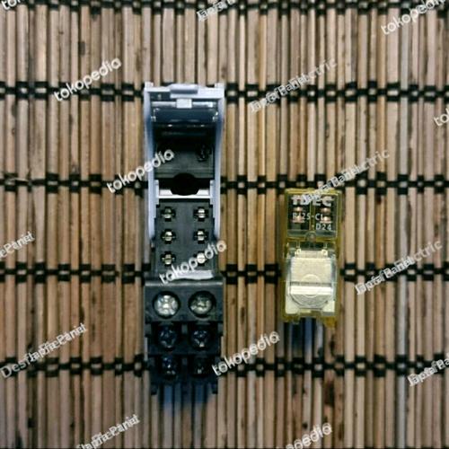 Jual Relay Idec RJ25-CL Include Socket 24VDC Original Japan - Jakarta ...
