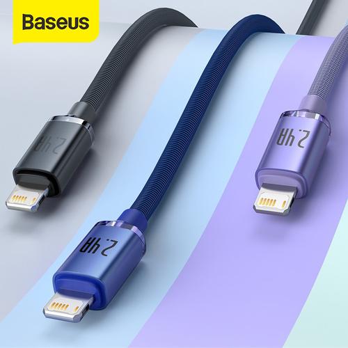 Jual Kabel Data Iphone BASEUS Cable USB to Lightning FAST CHARGING 2.4A ...
