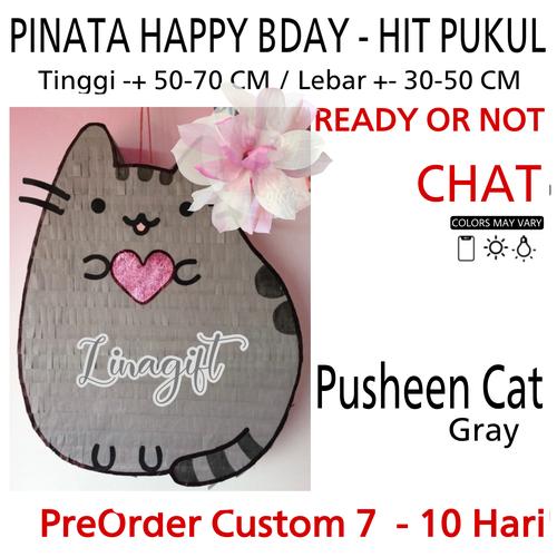 Jual PINATA ULANG TAHUN PUSHEEN CAT DUCK CANDY GIRL FLAMINGO PEPPA PIG ...