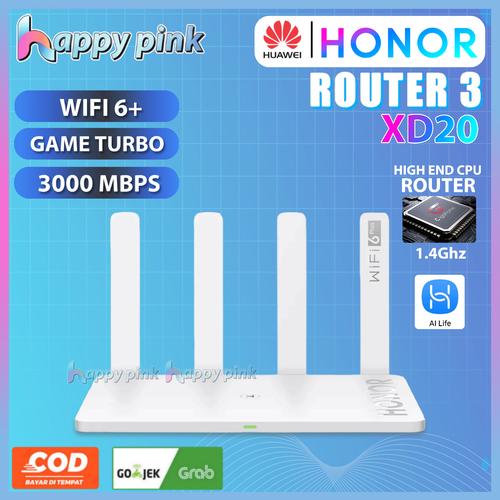 Jual Huawei Honor Router 3 Mesh WIFI 6+ 3000Mbps Dual-core XD20 ...