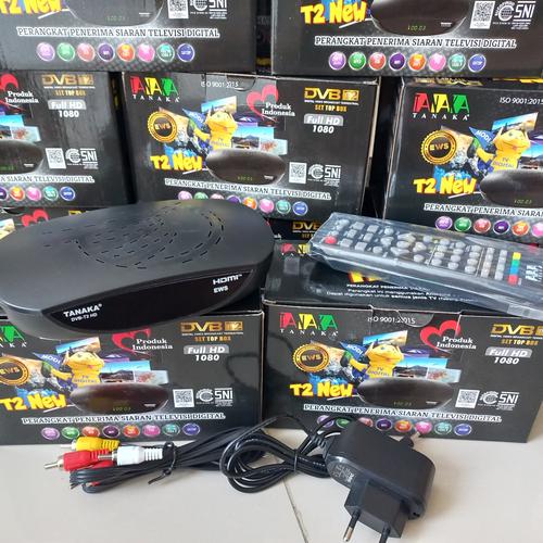 Jual Set Top Box STB TV Digital DVB T2 TANAKA T2 New HD - Tanaka RCA ...