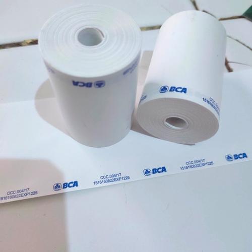 Jual thermal paper roll edc 58x40 logo - Jakarta Timur - setiawan paper ...