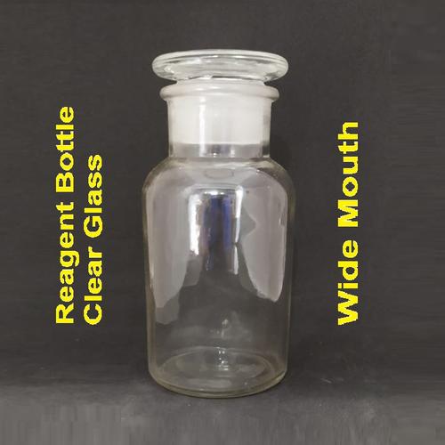 Jual REAGEN BOTOL 60 ML CLEAR PUTIH WIDE MOUTH REAGENT BOTTLE BENING ...