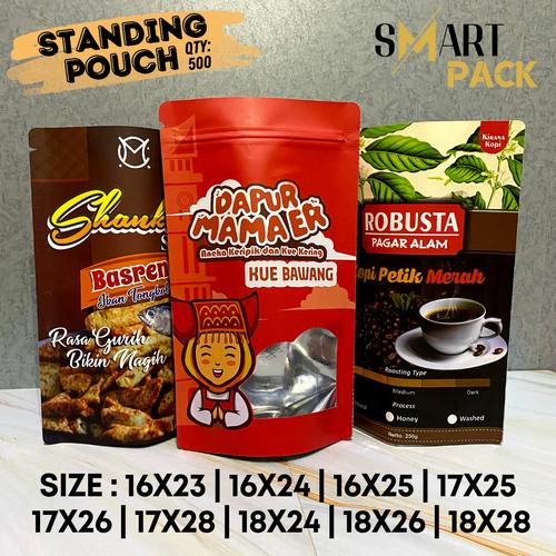 Jual STANDING POUCH CUSTOM FULL PRINT Qty 500 pcs CETAK PACKAGING ...