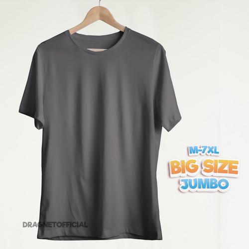 Jual Kaos Big Size Jumbo Polos Pria Wanita Ukuran M L XL 2L 3L 4L 5XL ...