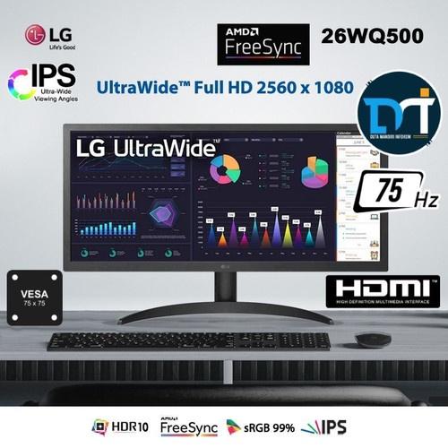 Jual LG 26" 26WQ500-B - UltraWide FHD HDR10 sRGB 99% HDMI FreeSync ...