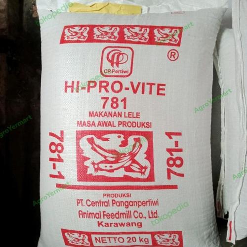 Jual PAKAN IKAN LELE NILA PELET HI PRO-VITE 781 - 1 PAKET 10 KG - CARGO ...