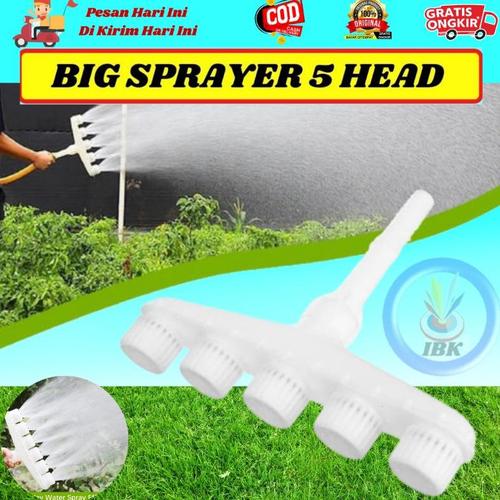 Jual READY Sprayer Nozzle 5 Head Sprinkler Pertanian Irigasi Air ...