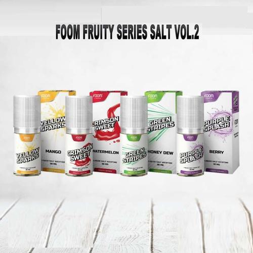 Jual Liquid FOOM 30ml Fruity Green Stripes | Yelllow Spark | Purple ...