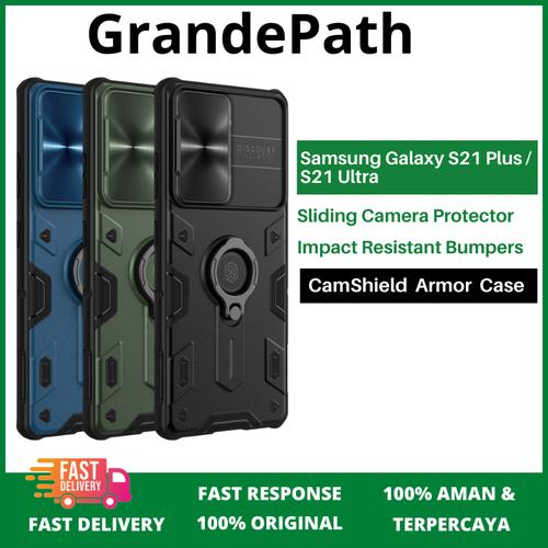 Jual Case Samsung Galaxy S21 Ultra / Plus NILLKIN CamShield Armor ...