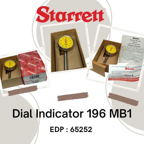 Jual Starrett - Universal Back-Plunger Dial Indicator 196MB1 - Jakarta ...