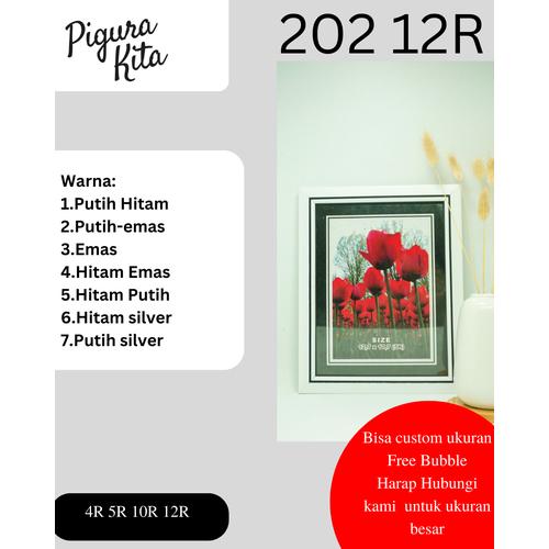 Jual Bingkai foto 12R - Pigura 12R Pigura Foto 12 202 Minimalis - putih ...