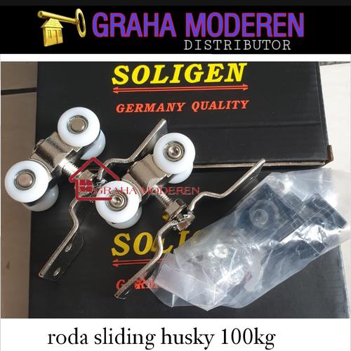 Jual roda husky pintu sliding soligen roda pintu geser roda pintu 100kg ...