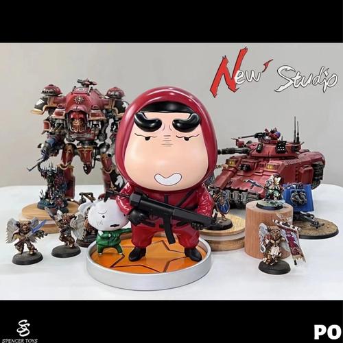 Jual New studio - ShinChan cos Squid Game CRAYON SHINCHAN FIGURE STATUE ...