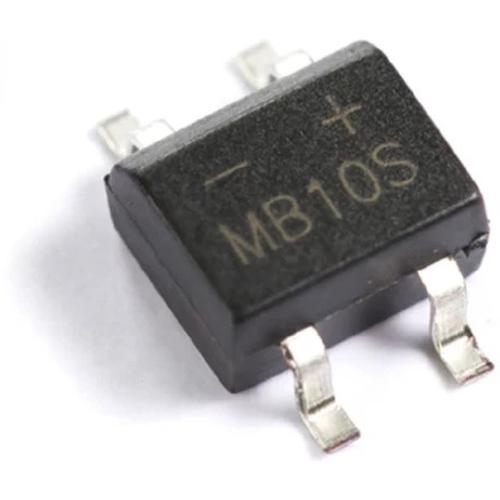 Jual MB10S Diode Bridge Dioda Kuprok SMD mini 0.5A 1000V 500mA SOP-4 ...