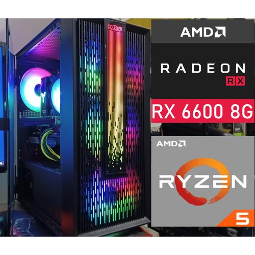 Jual PC gaming AMD Ryzen 5 | 16GB RAM | 8GB VGA RX 6600 | SSD | PC ...