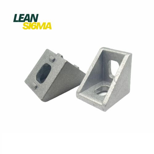 Jual Alumunium Bracket Corner Siku 2020 / Gusset corner Profile 2020 ...