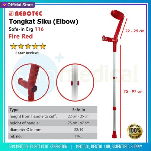 Jual Rebotec Safe In Ergonomic / Tongkat Elbow / Tongkat Siku PER PCS ...