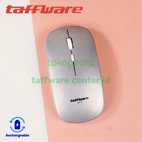 Jual Taffware Mouse Wireless Rechargeable silver 1600 dpi - Jakarta ...