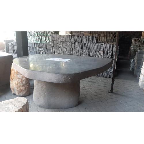Jual river stone table meja batu kali - Daun Meja - Kab. Sidoarjo ...