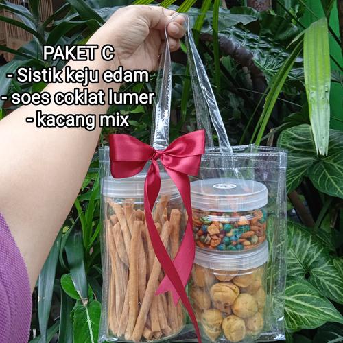 Jual Paket Hampers snack parsel cemilan lebaran natal goodie bag ...