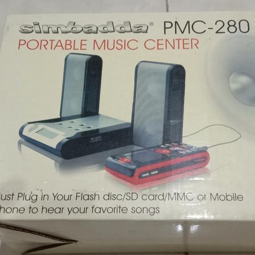 Jual simbada speaker aktif Portabel PMC 280. SD & MMC support. Multi ...