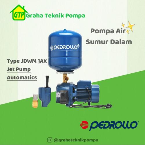 Jual Pedrollo JDWm 1 AX Pompa Air Sumur dalam Otomatis Jet Pump - Kota ...