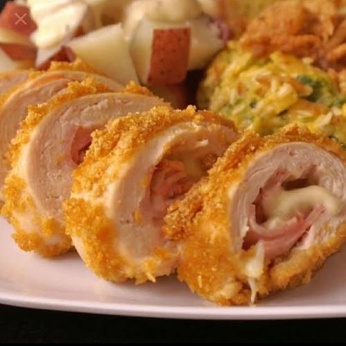 Jual Chicken Cordon Bleu Roll Ayam Gulung Keju Mozzarella Smoked Beef 5 ...