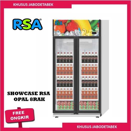 Jual RSA SHOWCASE COOLER OPAL 2 PINTU 8 RAK 600 LITER - Kota Bekasi ...