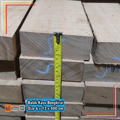 Jual Beam Balok Kayu Bengkirai Super Kalimantan 6 x 12 x 300 cm - Kota ...