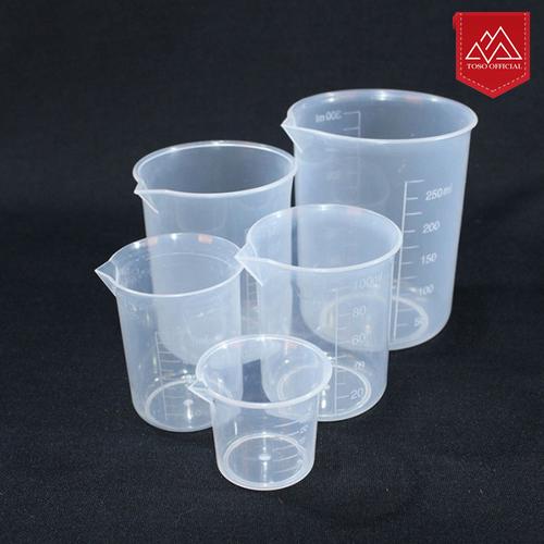 Jual GELAS TAKAR PLASTIK GELAS UKUR BERCORONG MEASURING CUP PLASTIC ...
