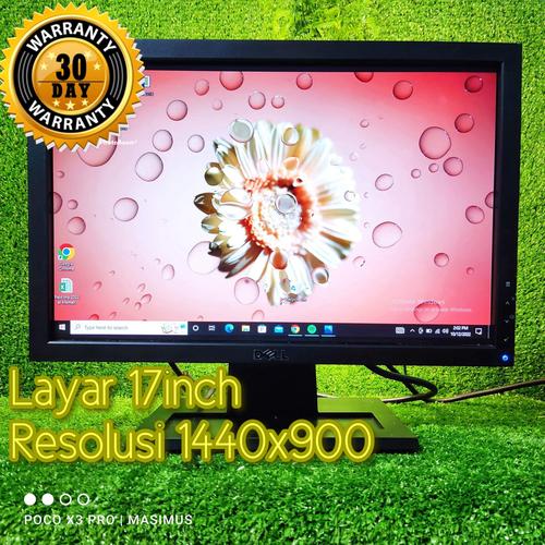 Jual LCD Monitor Komputer Dell 17inch Wide E1709WC - Jakarta Selatan ...