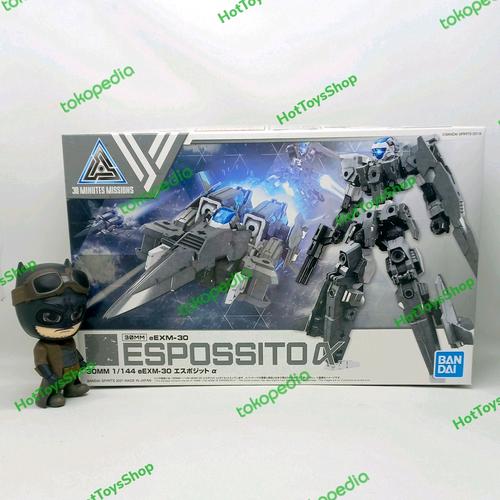 Jual [ MIB ] 30MM 1/144 eEXM-30 ESPOSSITO α Bandai Alpha - Kab ...