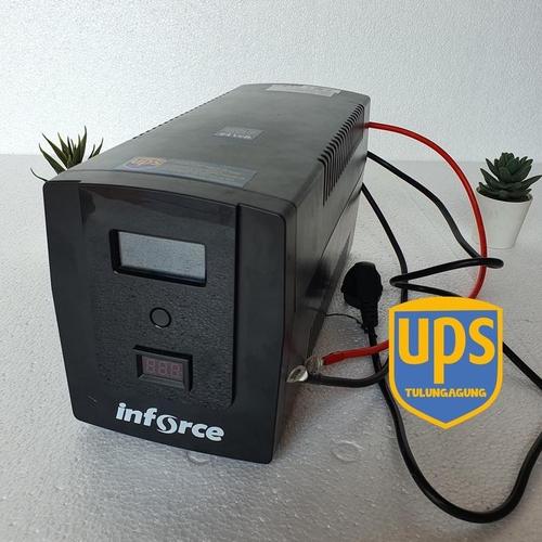 Jual UPS Modifikasi Eksternal Inforce 1200VA Aki 2 x12V BARU - Jakarta ...