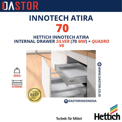 Jual HETTICH INNOTECH ATIRA 70 INTERNAL DRAWER + QUADRO V6 + FRONT ...