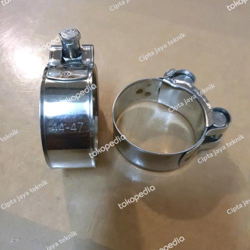 Jual Klem Superior 44-47 Stainless Steel 304 / Heavy Duty Hose Clamp ...