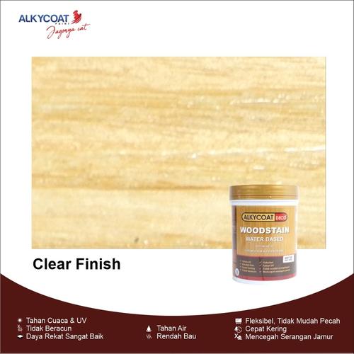 Jual ALKYCOAT Woodstain Cat Pelapis Kayu Premium 0.9 L - Clear Gloss ...