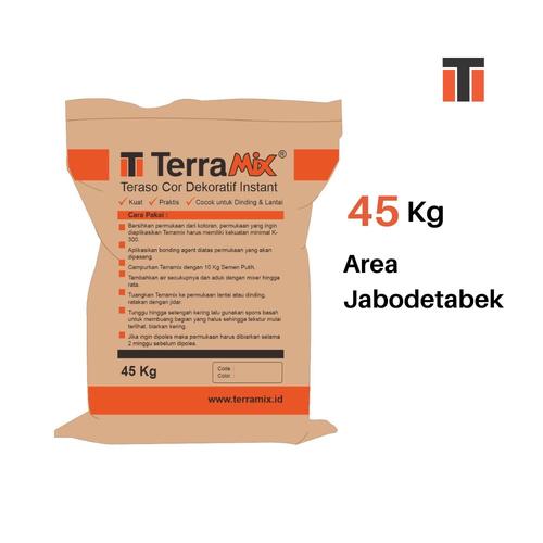 Jual TERRAMIX TERASO COR - FRANCO JABODETABEK - 45 KG - LANTAI DINDING ...