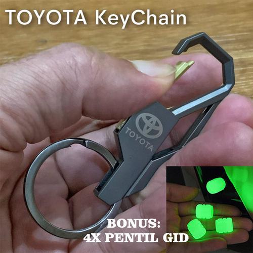Jual CAR RING KEYCHAIN BLACK GOLD GANTUNGAN KUNCI MOBIL LOGO TEXT ...