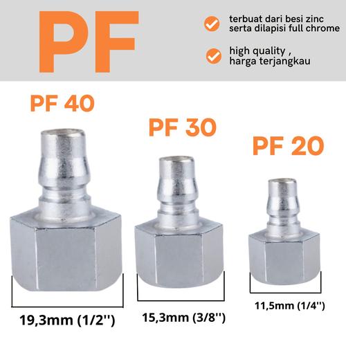 Jual Coupler Coupling Sambungan Selang Angin PF PM PH(20/30/40) - PF, 20 - Kota Surabaya - XIN ...