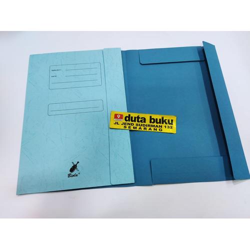 Jual Stopmap Kertas / Map Kertas Biola 5002 Folio Warna - Biru - Kota Semarang - dutabukuatk ...