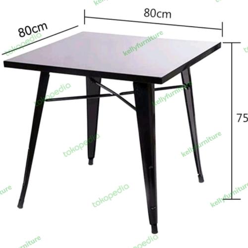 Jual Meja Cafe/Meja cafe resto/Meja full besi/Meja Outdoor/Meja display ...