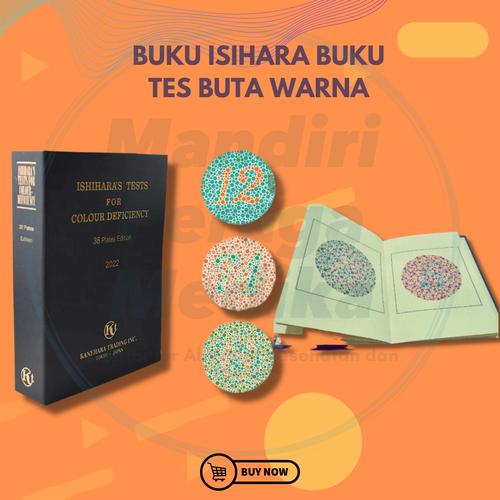 Jual Ishihara Buku Tes Buta Warna 14 Plates Buku Isihara - Jakarta ...