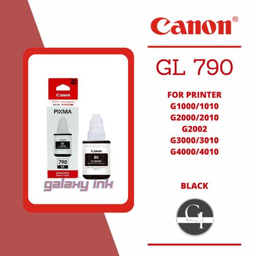 Jual Tinta Canon PIXMA GL-790 Original G1010/G2010/G3010/G4010 - BLACK ...