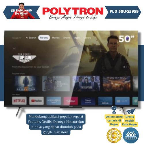 Jual POLYTRON 4K UHD Smart Google TV 50 Inch PLD 50UG5959 - Kota Bogor ...